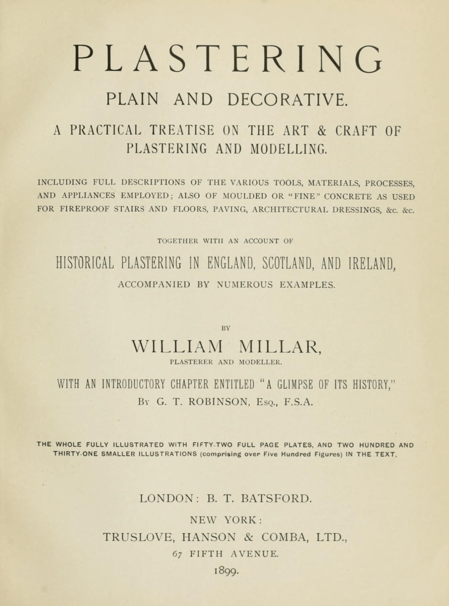 Plaster work | The Designer's Assistant